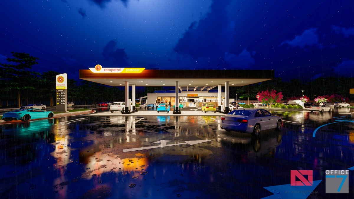 statie Rompetrol Caracal | A7 ARHITECTURA