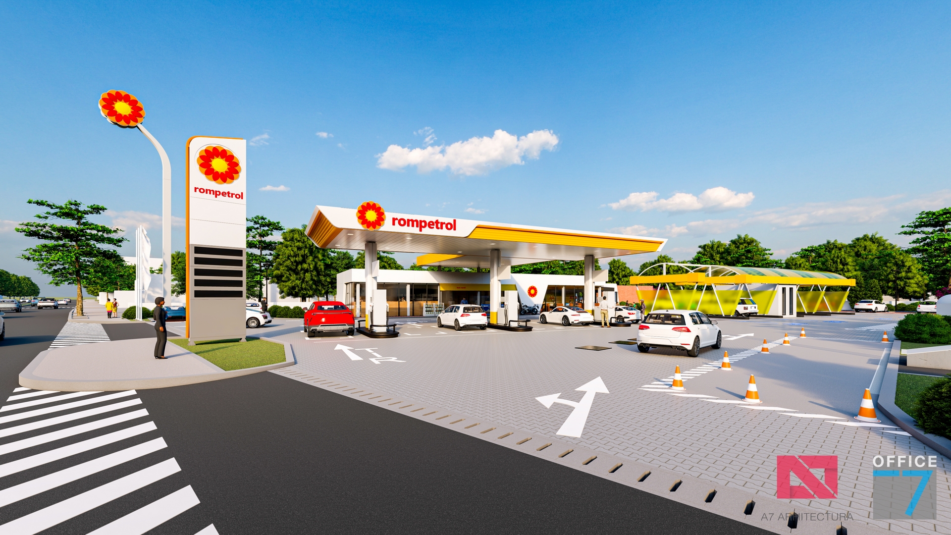 statie Rompetrol R3 | A7 ARHITECTURA