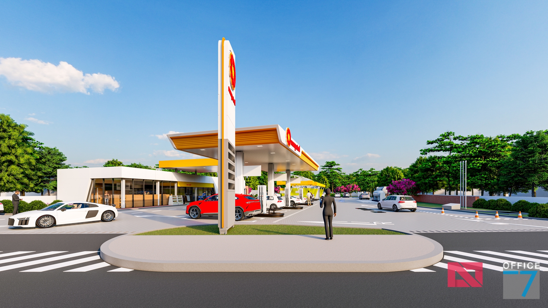 statie Rompetrol R3 | A7 ARHITECTURA