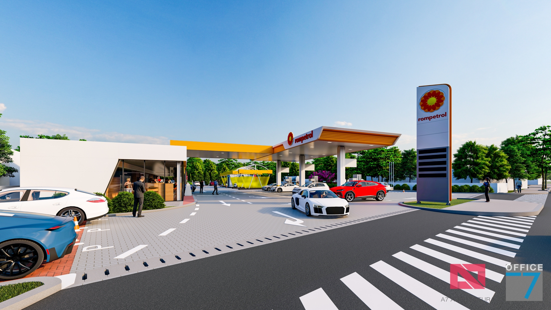 statie Rompetrol R3 | A7 ARHITECTURA