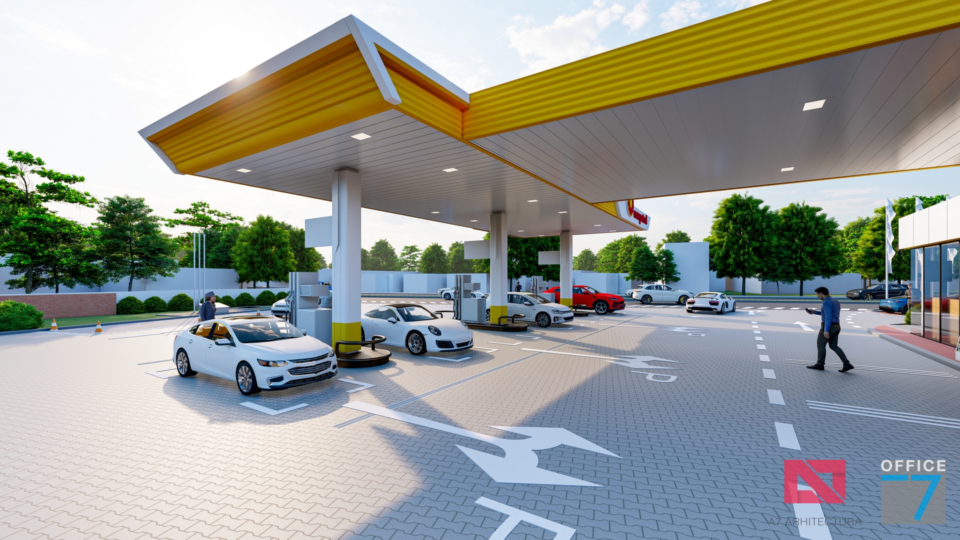 statie Rompetrol R3 | A7 ARHITECTURA